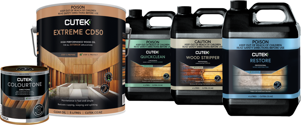 Cutek's Full Range Of Timber Protection Products | CUTEK NZ
